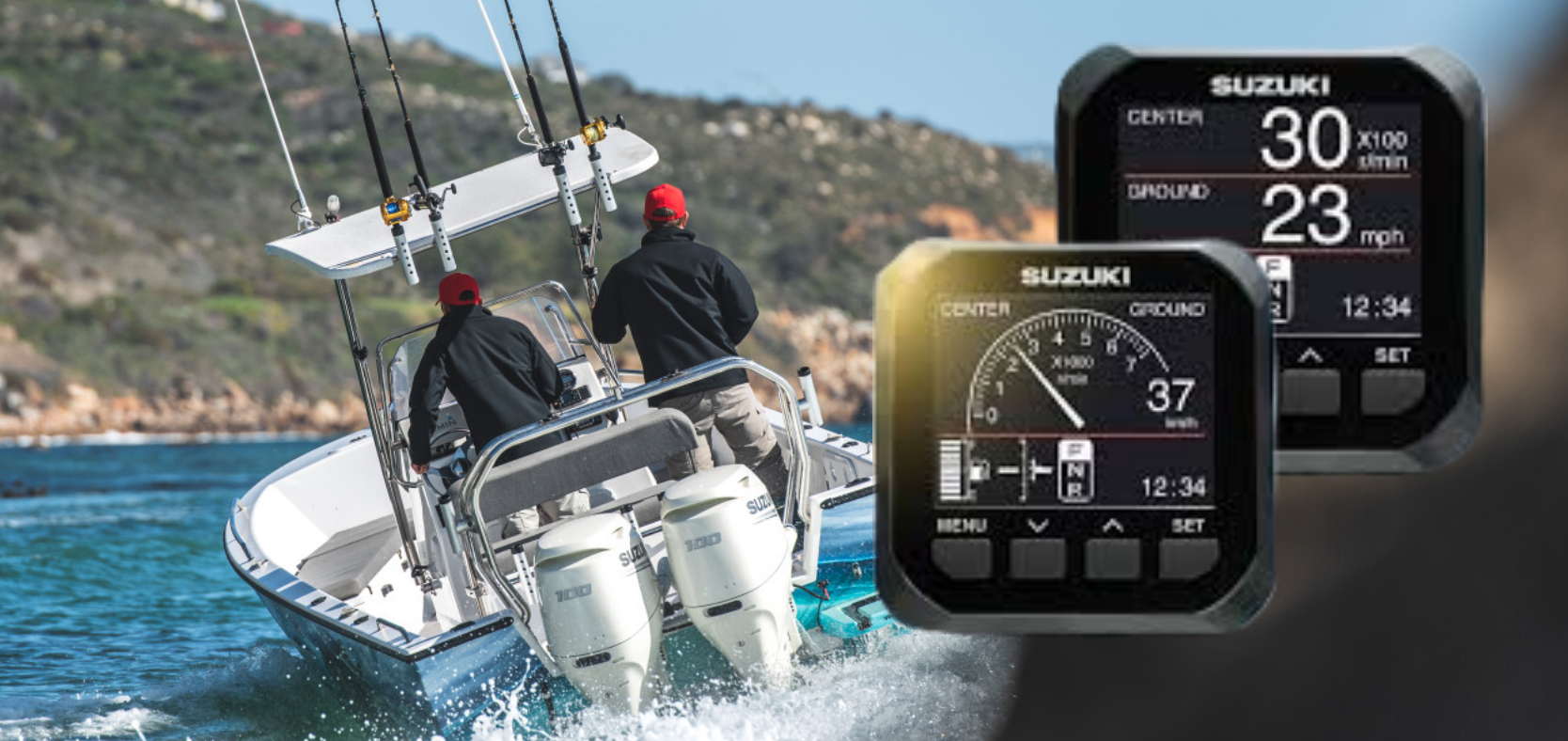 The DF100B now comes with digital gauges included on the full package ...