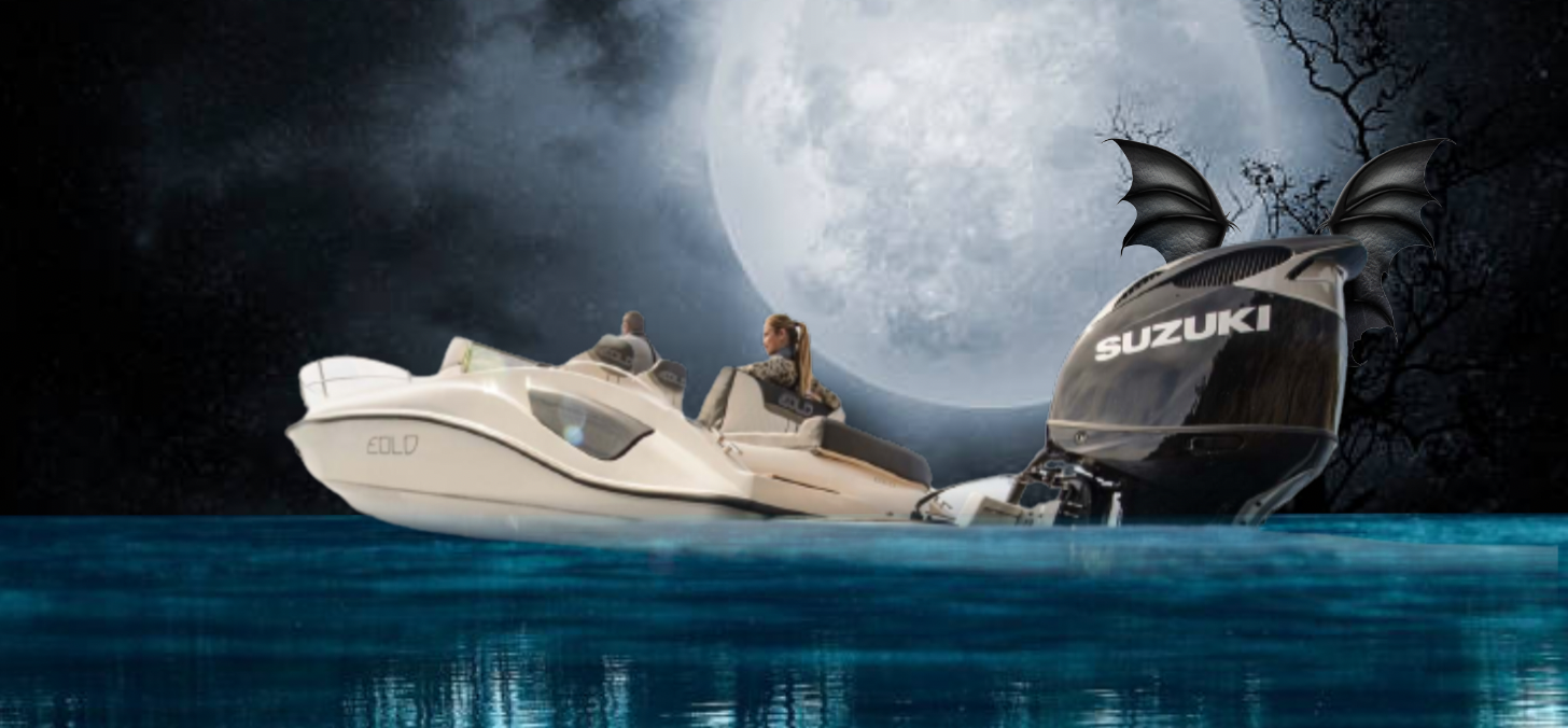 A Spooky Boating Halloween